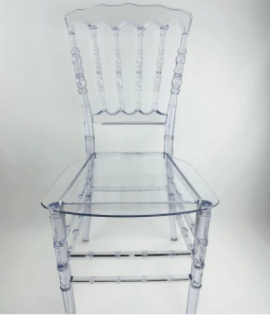 One-Piece Transparent Crystal PC Wedding Chairs Wholesale – XC Furniture